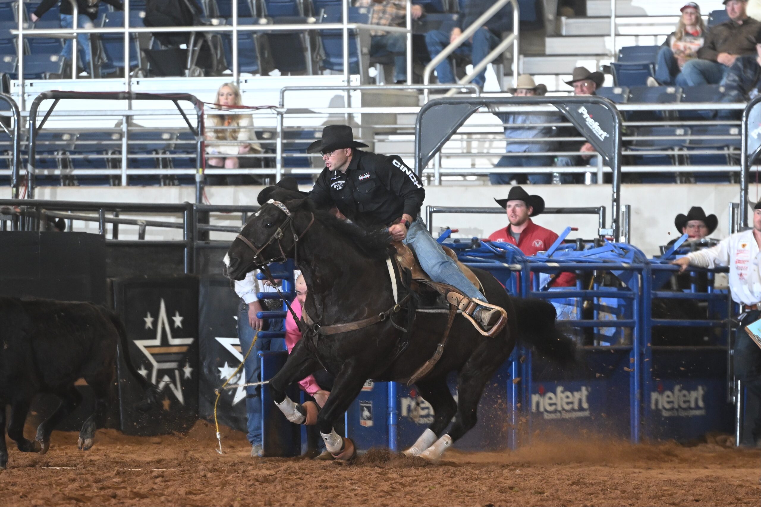 MATT REEVES IS ALREADY THE WINNINGEST STEER WRESTLER IN AMERICAN RODEO ...